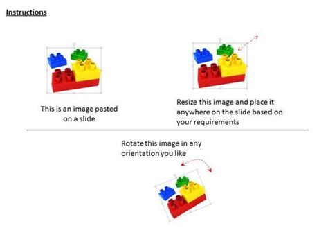Stock Photo Illustration Of Colorful Lego Blocks PowerPoint Slide