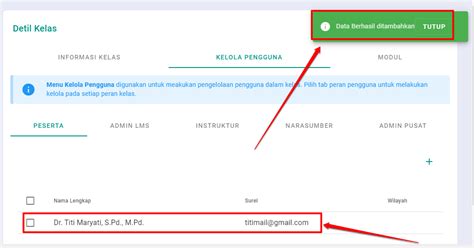 Admin LMS Kelola Kelas Panduan Kelola Sekolah Penggerak Untuk Admin UPT