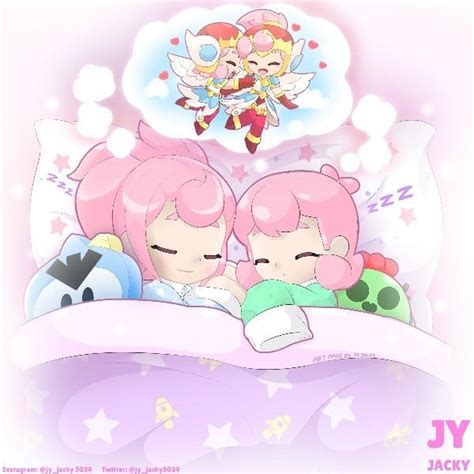 Janet X Bonnie New Fan Art Brawl Stars