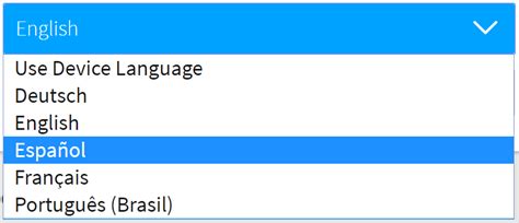 Changing Your Account Language Roblox Support