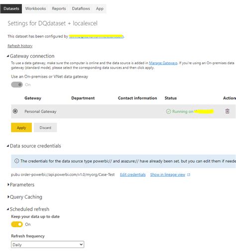Scheduled Refresh Grey Microsoft Fabric Community