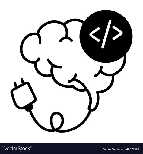 Ai Coding Royalty Free Vector Image Vectorstock