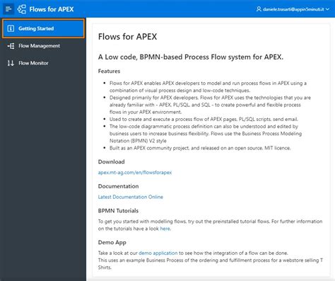 Oracle Apex Workflow Manager Con Flows For Apex