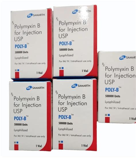 Polymyxin B Injection At ₹ 1950box In Saharanpur Id 2851924378188
