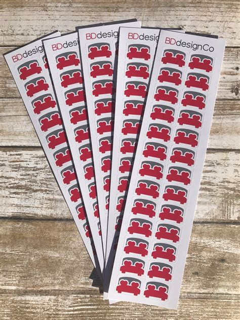 Sex Love Tracking Planner Stickers Matte Or Glossy Etsy