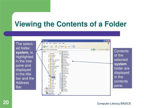 ppt computing fundamentals module lesson 9 — using windows explorer powerpoint presentation