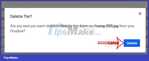 How To Delete Files And Folders On Dropbox