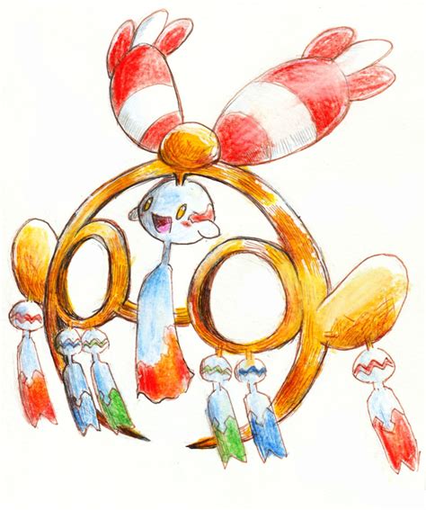 Kirin1204 Chimecho Mega Chimecho Nintendo Pokemon Highres Colored