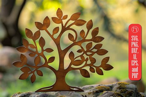 Tree Laser Cut SVG Cut File Creative Fabrica