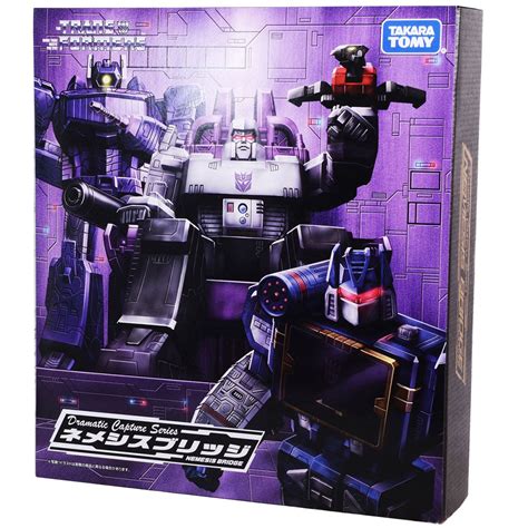 Transformers Dramatic Capture Series Nemesis Bridge Shockwave Megatron Collecticon Toys