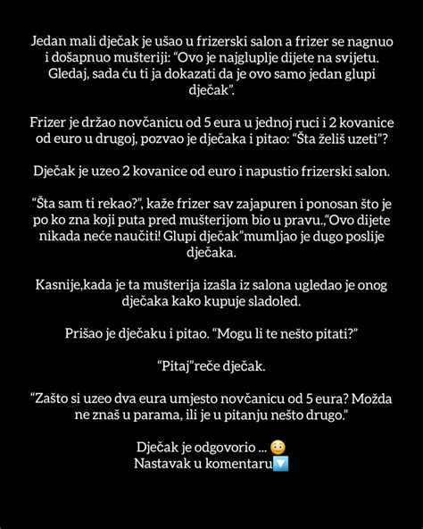 Priča Dječak I Frizer Balaševizam