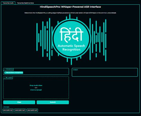 Github Sakshirathi Hindispeechpro Automatic Speech Recognization The Project Being Part Of