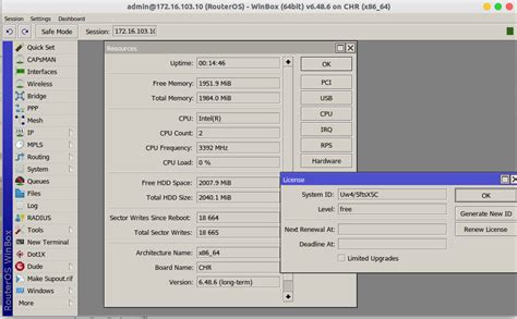 cara install mikrotik chr di proxmox