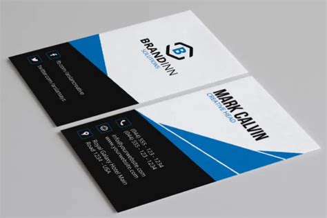 simple business card v2 free download png pdf mockup