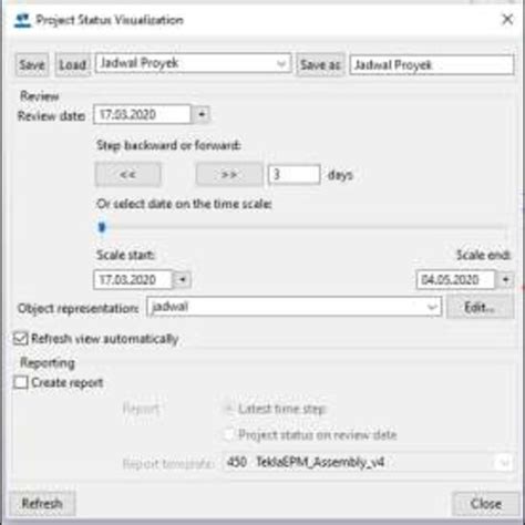 Window Project Status Visualization Download Scientific Diagram