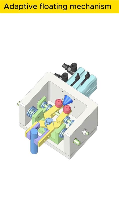 Best 13 Adaptive Floating Mechanism Engineering Mechanical Mechanism Cad Solidworks Mechanic