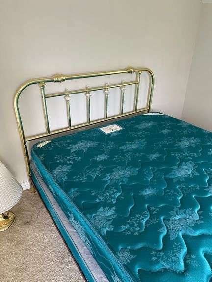 Queen Brass Headboard Auction Ohio