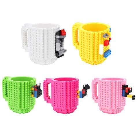 Кружка конструктор Lego с детальками (разные цвета) по цене 890 ₽ в ...