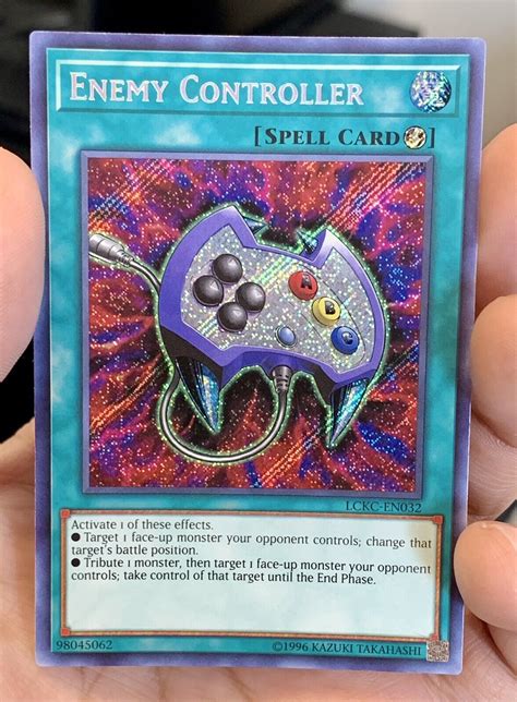 YuGiOh Enemy Controller LCKC EN032 Secret Rare Unlimited Values MAVIN