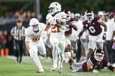 Texas Football Vs Mississippi State Watch Ryan Nibletts Td