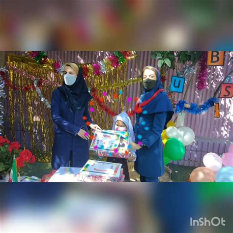 توزیع کارنامه پایانی پیش دبستانی دخترانه پرتو علوی شیراز