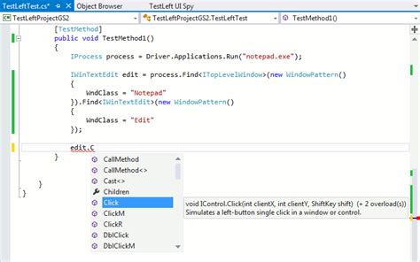 2 Write Test Code Testleft Documentation