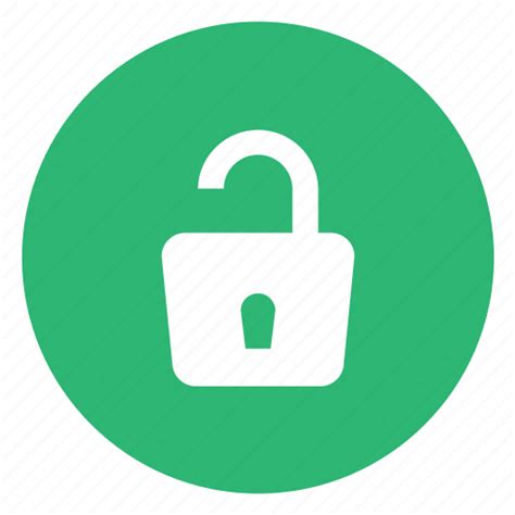 Open Security Unlocked Icon