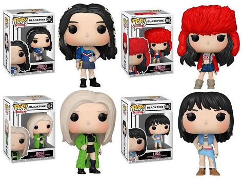 Funko POP! Rocks : Blackpink Shut Down Complete Set of 4 - Walmart.com