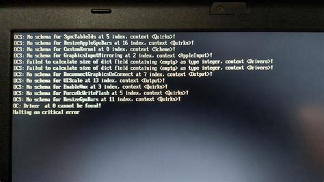 tried updating opencore and was greeted with this what s the root of