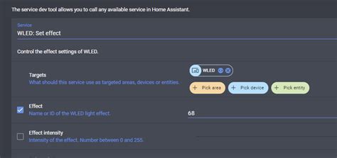 Control Wled Effects With A Switch Configuration Home Assistant Community