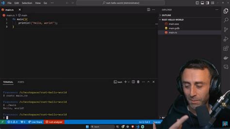 Rust 🦀 Installation Hello World Dev Community