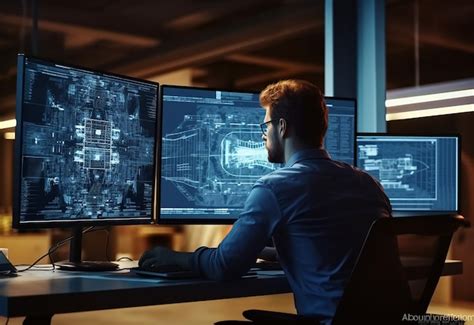 Premium AI Image Photo Portrait Of Software Developer Doing Working