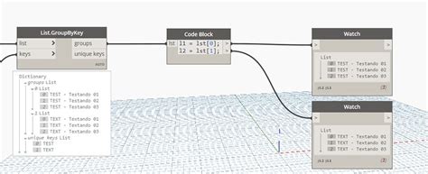 Get List Sublist Automatically Revit Dynamo
