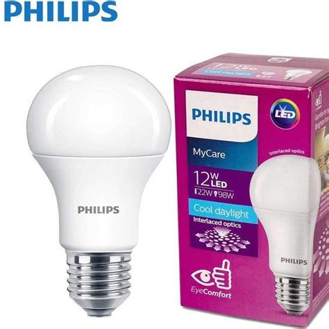 Jual Philips Led Bulb Watt Putih Plastik Shopee Indonesia