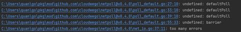 0 6 0开始netpoll编译就报错 Issue 999 cloudwego kitex GitHub