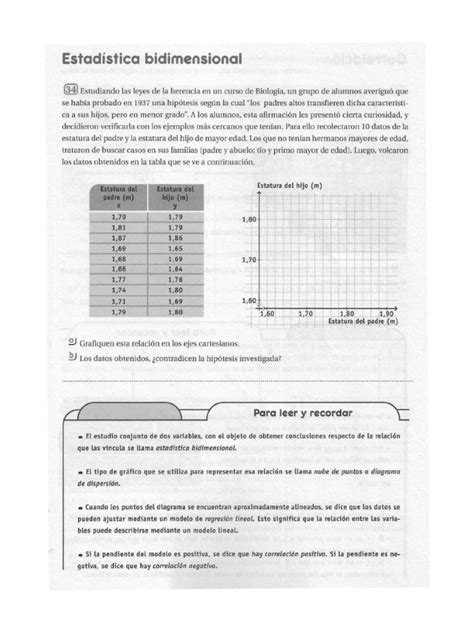 Estadística Bidimensional Descargar Gratis Pdf Regresión Lineal