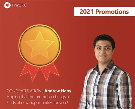 andrew hany on linkedin itworx thanks for the appreciation you get