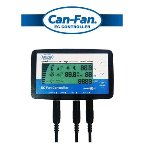 Can Fan EC LED Speed Temp Controller Just Hydroponics Australia