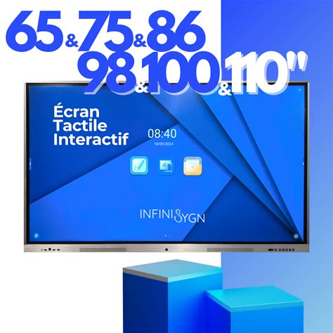 Ecrans Interactifs Grandes Tailles Infinisygn