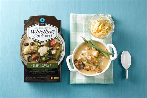 겨울철별미 따끈하고 고소한 닭고기 크림스튜만들기