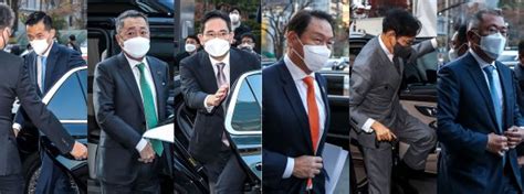 얼굴도장 찍자빈 살만 방한에 재계 총수 총출동 파이낸셜뉴스