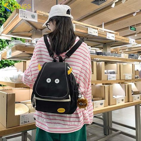 Kings Cartoon Devil Backpack Laptop Bag Large Capacity Cartoon