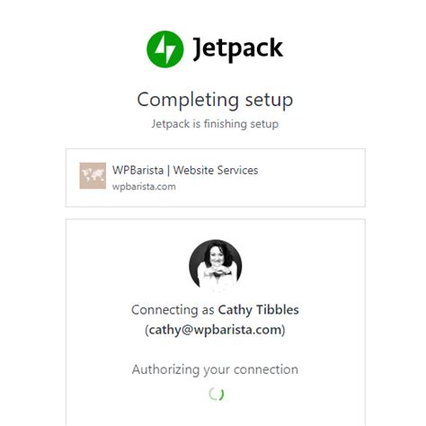 Install Activate Jetpack