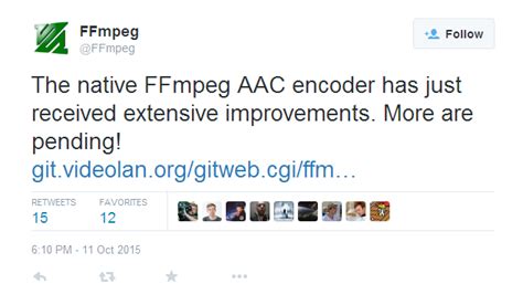 Ffmpegs Aac Encoder Received Major Improvements Videohelp Forum