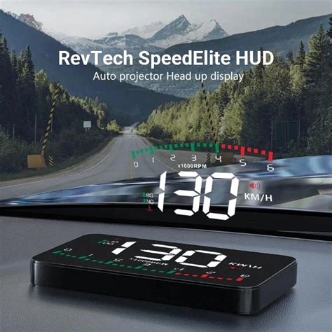 Revtech Speedelite Heads Up Display Revtech Automotive Accessories