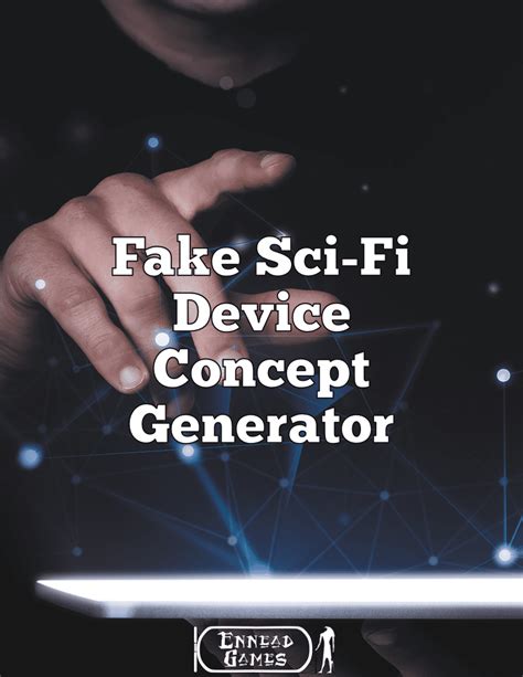 Pdf Hilight Fake Sci Fi Device Concept Generator Ennead Games