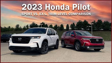 Whats Different Between The Sport And Ex L 2023 Honda Pilot Trim