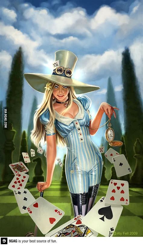 Steamy Alice Funny Dark Alice In Wonderland Alice In Wonderland Sexy Disney