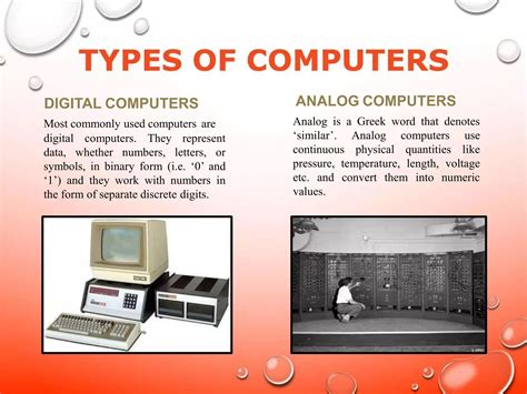 Classification Od Computer Types Pptx Computing Technology Computing