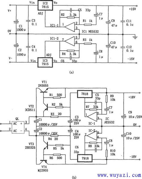 Active Servo Power Supply Circuit Diagram Composed Of